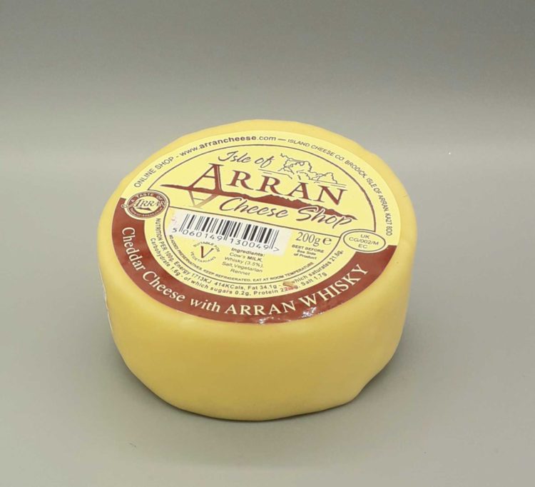 Arran Cheese with Whisky - Craigie’s Farm, Deli, Café and Farm Park
