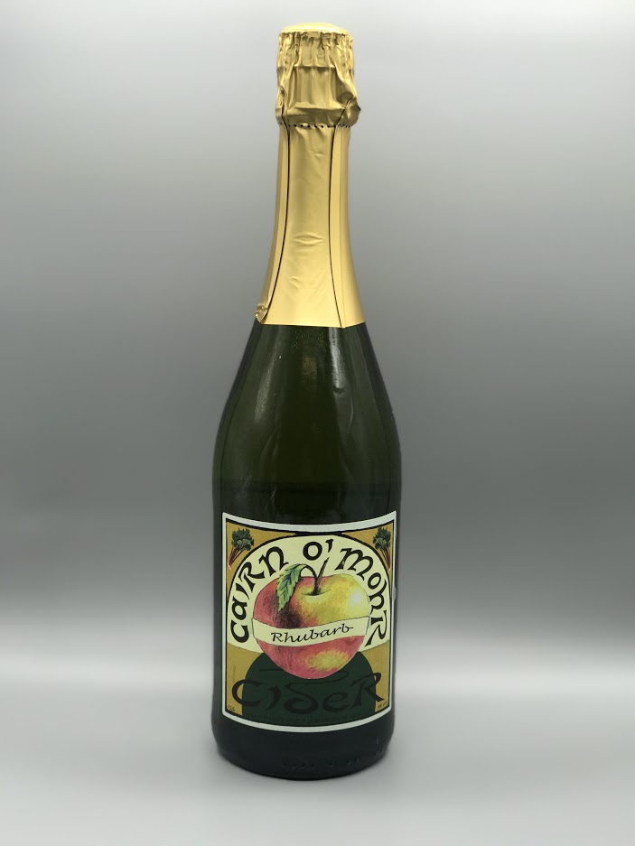 Cairn O Mohr Rhubarb Cider 75cl - Craigie’s Farm, Deli, Café and Farm Park