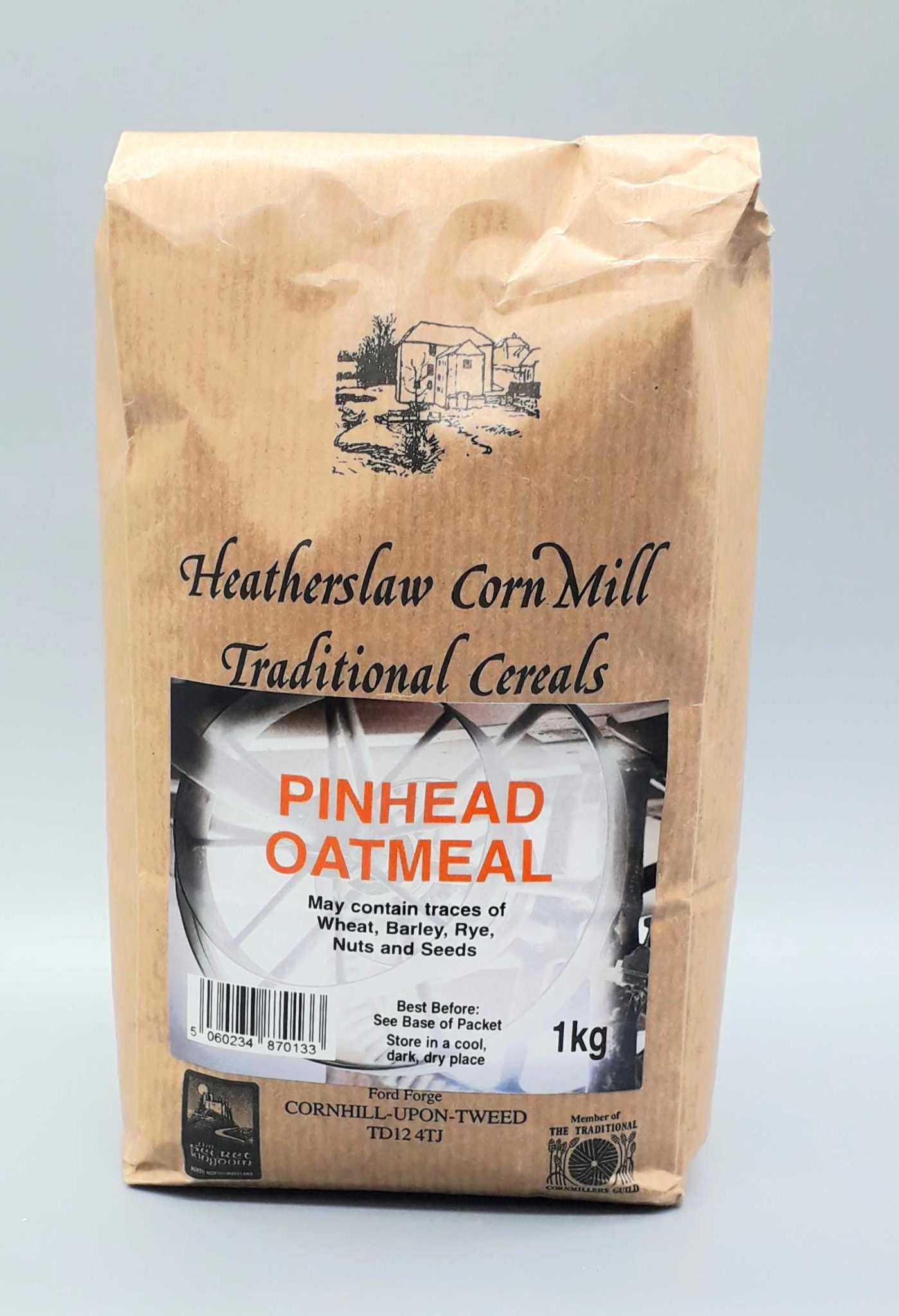 Heatherslaw Pinhead Oatmeal 1kg - Craigie’s Farm, Deli, Café and Farm Park